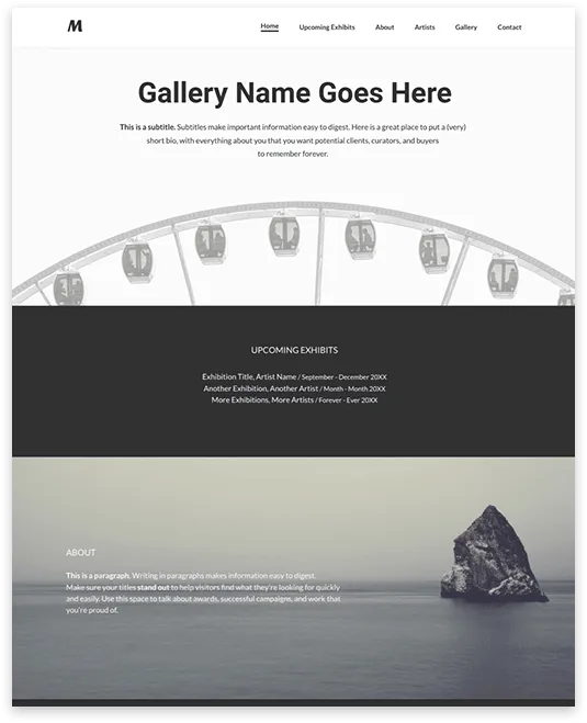 Webcenter | Site Templates